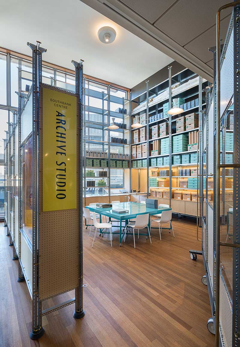 Southbank Centre Archive Studio - Beautiful Interiors