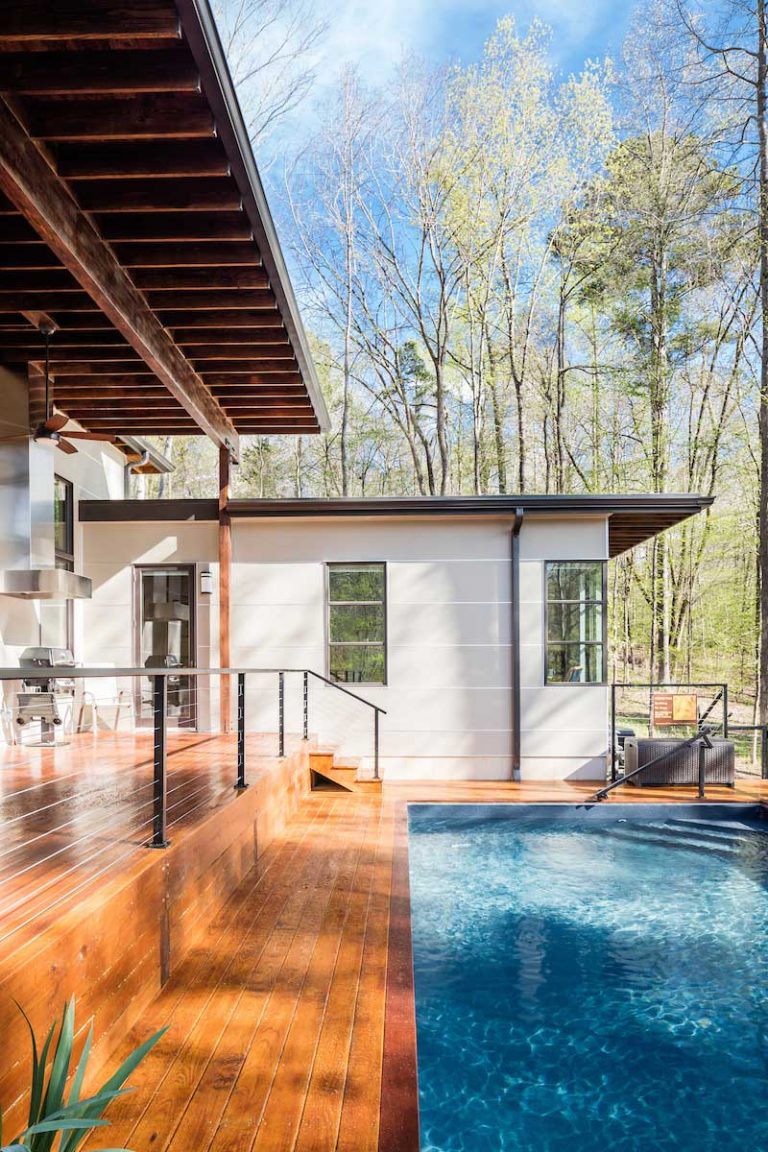 Empty Nest House Designed For A Retired Professor In Chapel Hill, NC