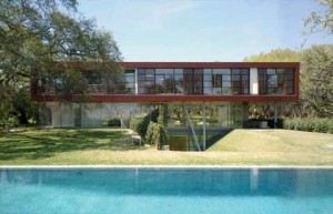 Floating Box House - Modern Architecture