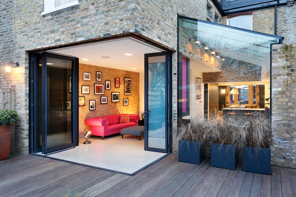Beautiful Victorian House Glass Extension In Chiswick, London
