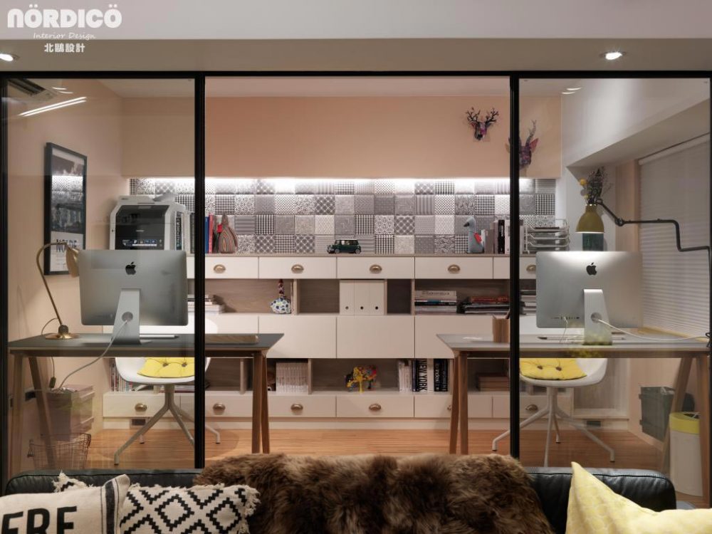 Compact Live/Work Space Design - Nordico's Small Home Office Studio