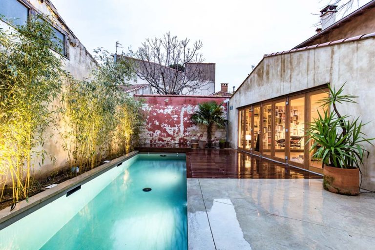 Modern Townhouse Renovation in Montpellier, France