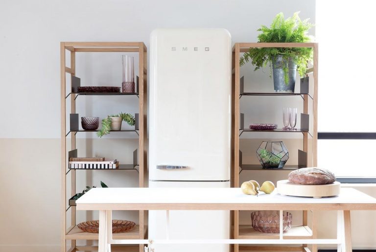 Coquo - Beautiful Modular Kitchen Design Made of Steel and Wood