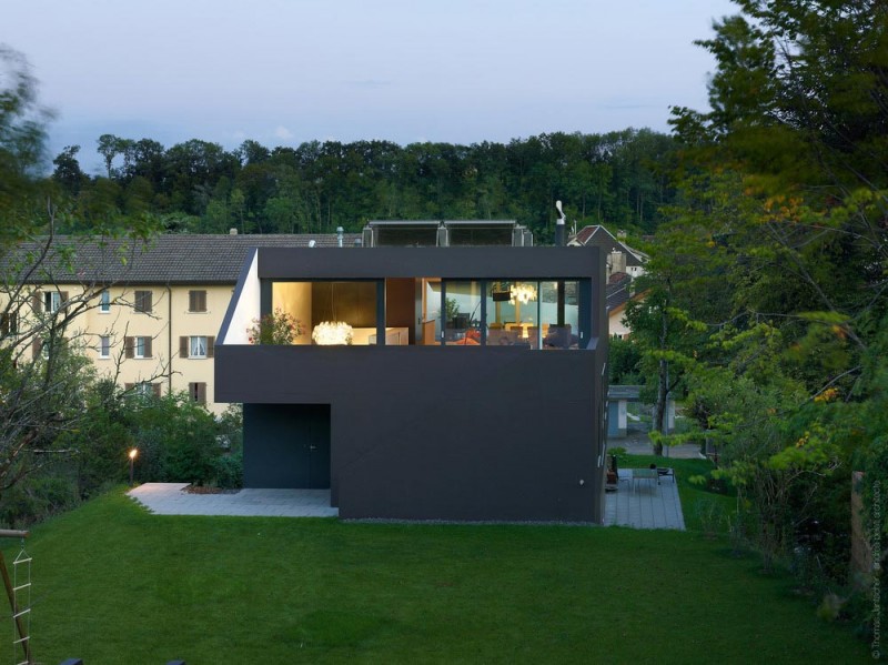 Private, Four Level, Multi-Family Villa Design In Switzerland