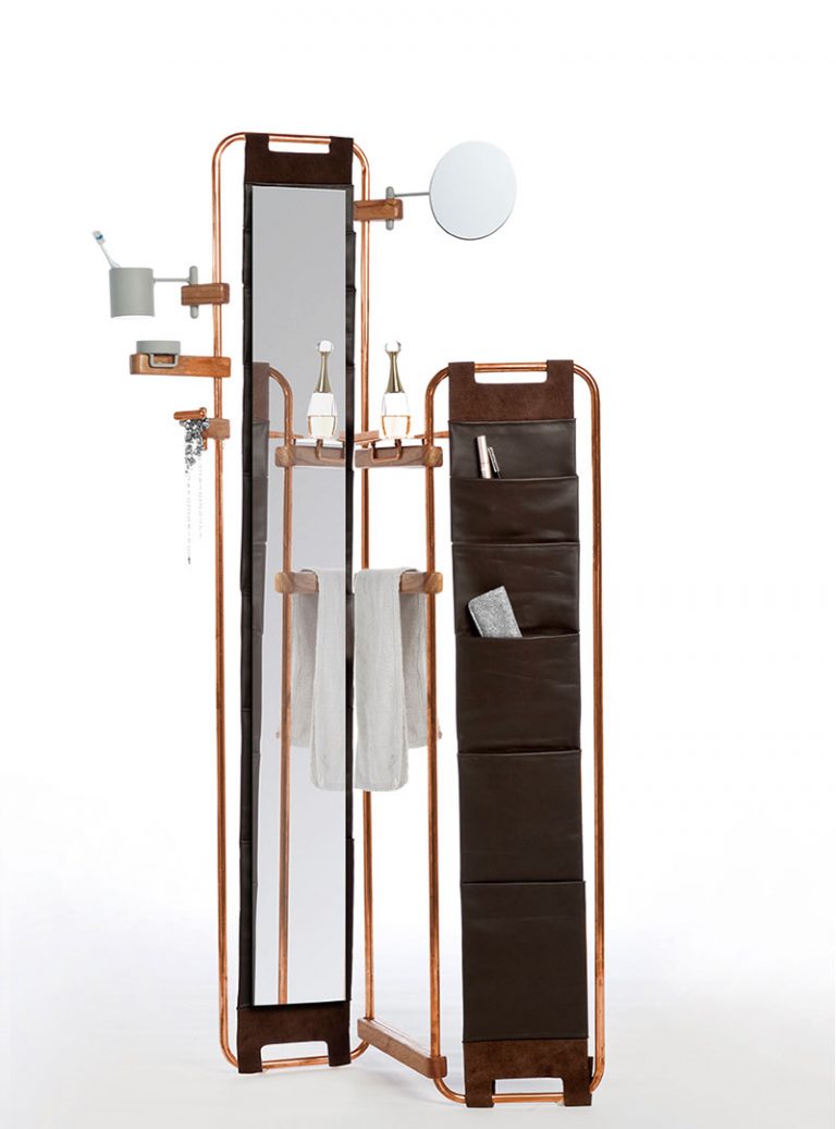 Modular Freestanding Furniture System For Nomadic People