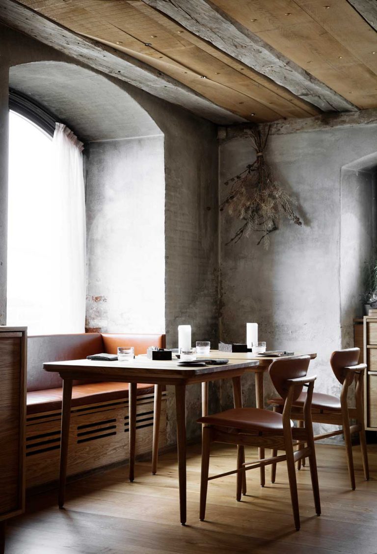 Barr - Rustic Restaurant Interior Design In Copenhagen, Denmark
