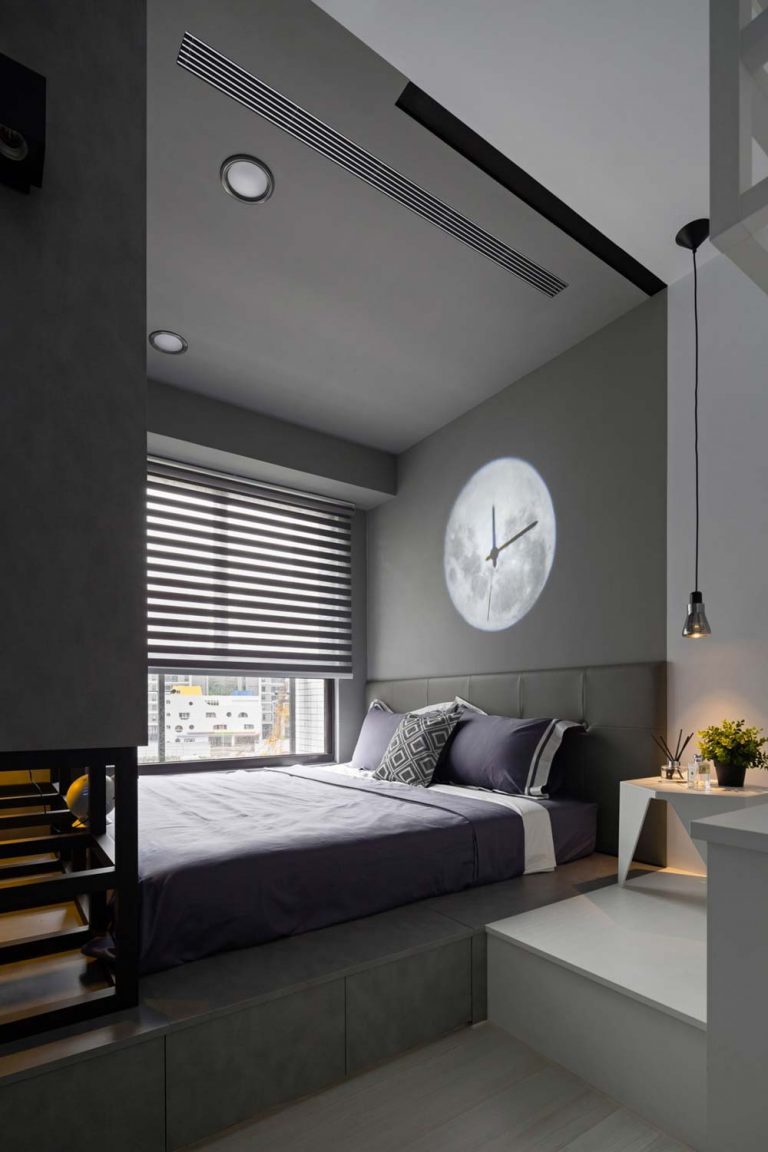 Italian-Style Interior Design In A Small Apartment In Taiwan