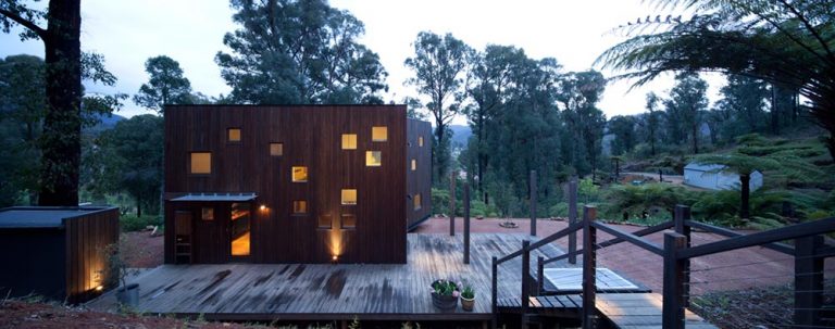 Small Holiday Home With An Open Plan Design In Melbourne, Australia