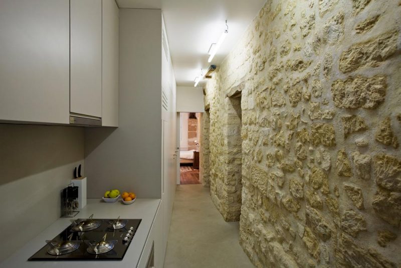 Beautiful Studio Apartment In Paris W/ An Exposed Stone Wall