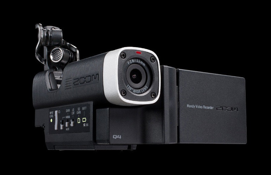 Zoom Q4 Video Recorder: Sensitive Audio, High-Definition Video - Cameras