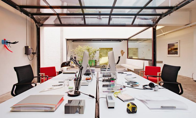 Former Laundry Transformed Into An Architecture Studio Space